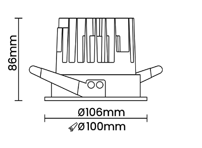 Go Pro 50 PF - 15W | Abby Lighting
