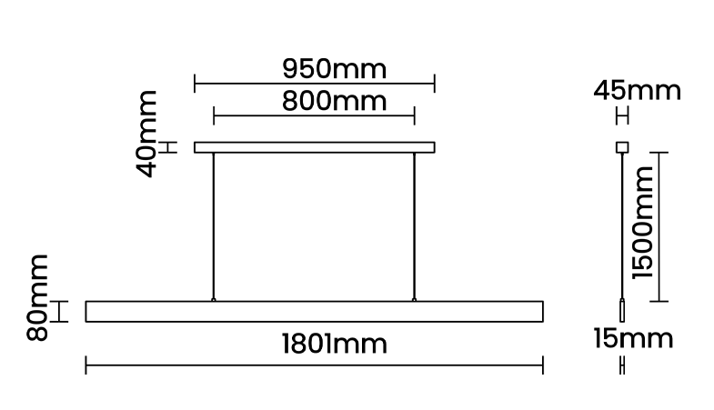 Microline P 180 - 29W | Abby Lighting
