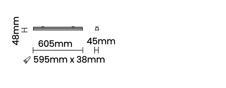 LightLine 60 - 15W | Abby Lighting