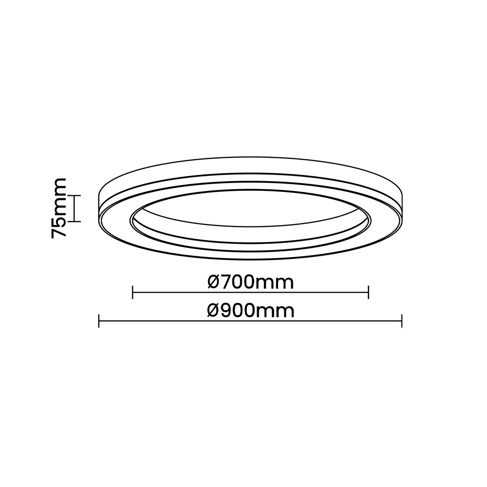 Enso S 90 - 68W | Abby Lighting