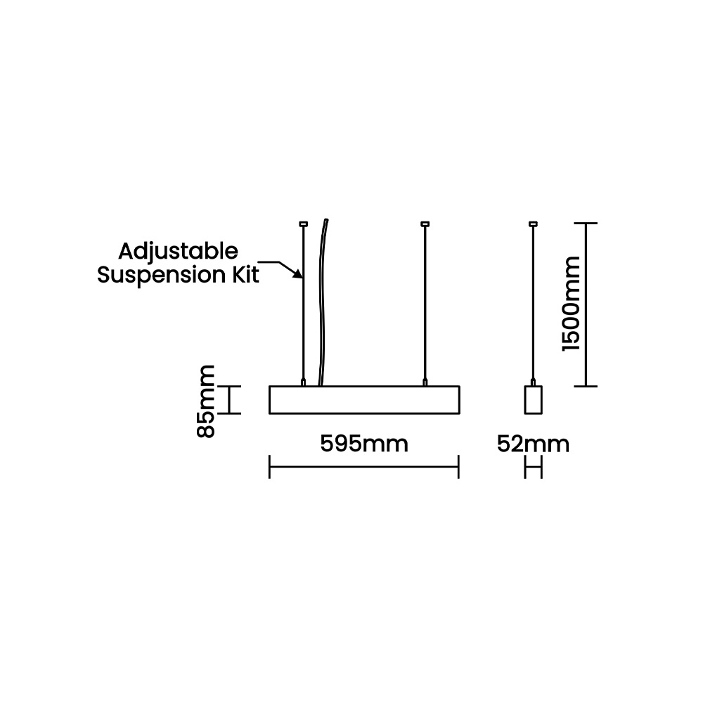 Roa P OPD 60 - 10W | Abby Lighting