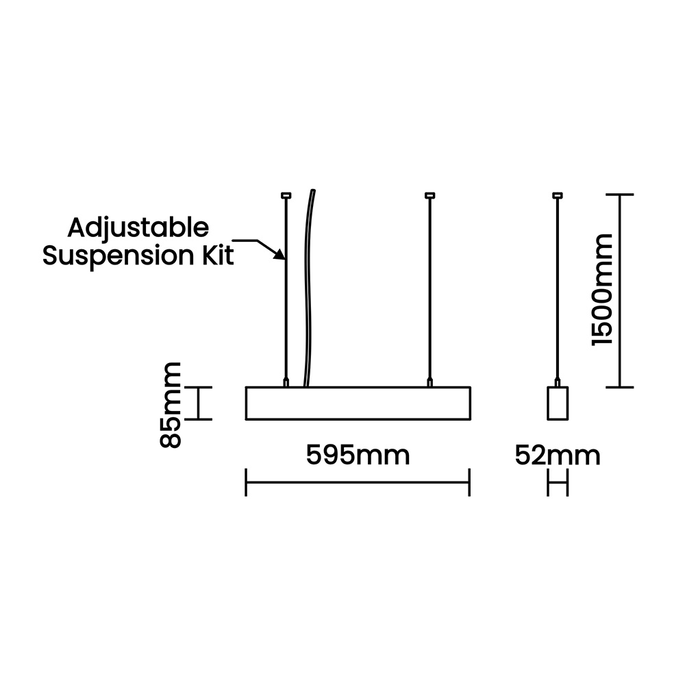 Roa P MPD 60 - 20W | Abby Lighting