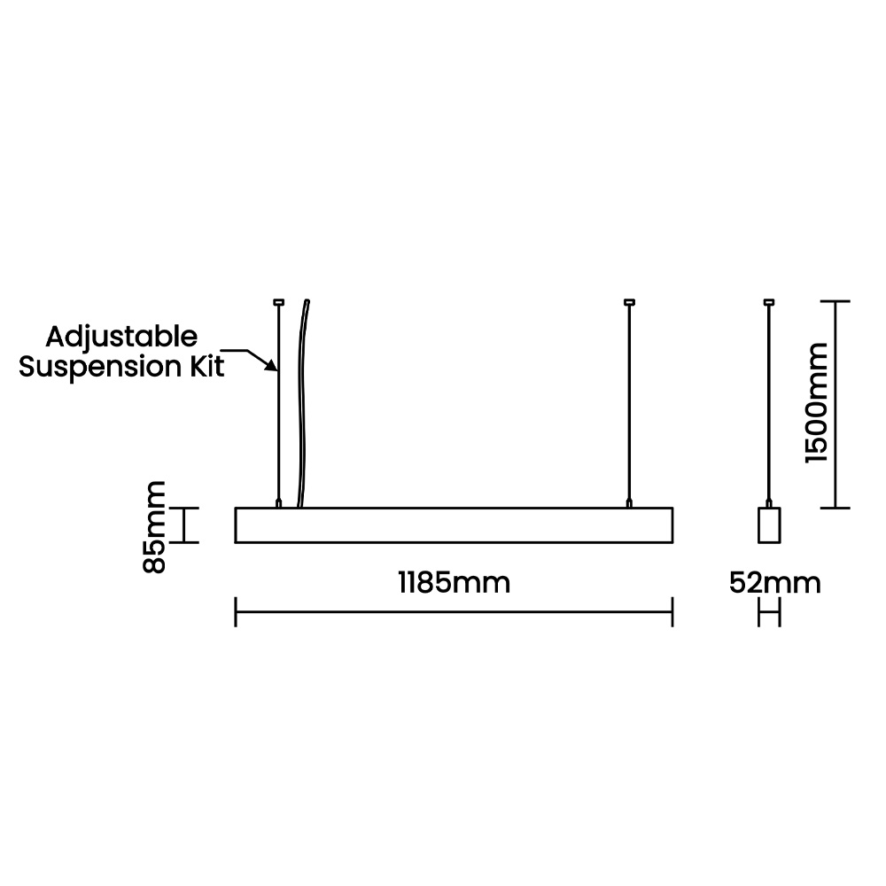 Roa P MPD 120 - 40W | Abby Lighting