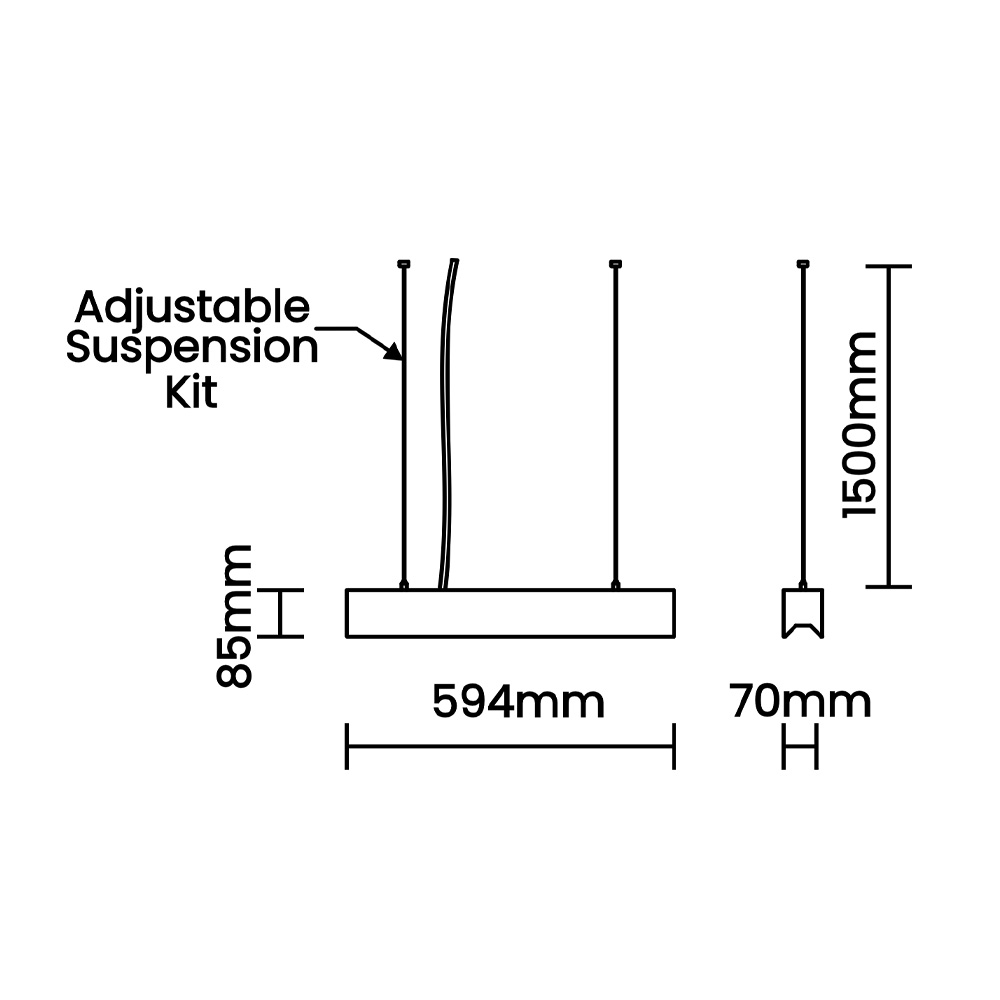 ZuG OPD P 60 - 10W | Abby Lighting
