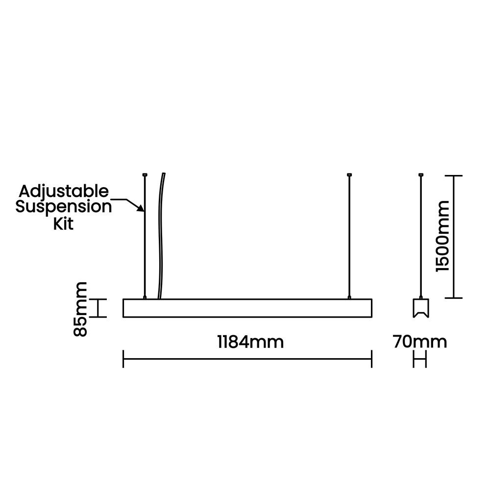 ZuG OPD P 120 - 40W | Abby Lighting