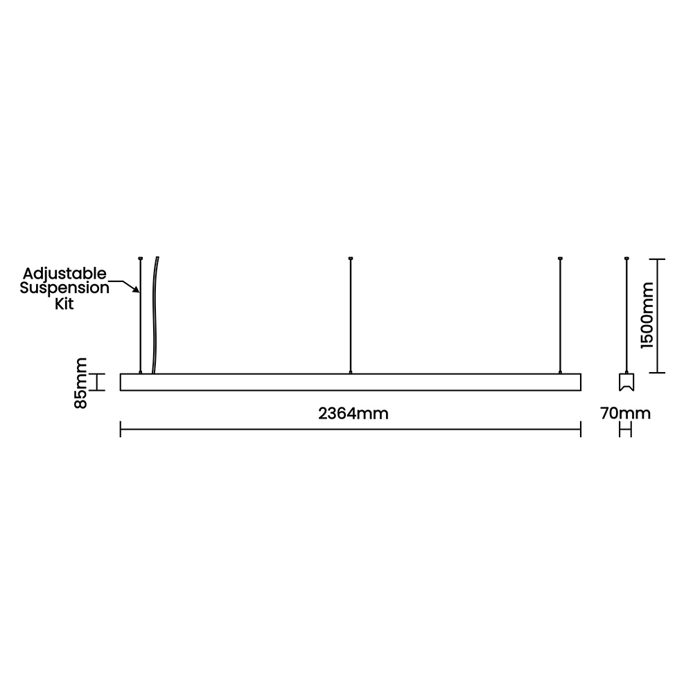 ZuG OPD P 240 - 40W | Abby Lighting