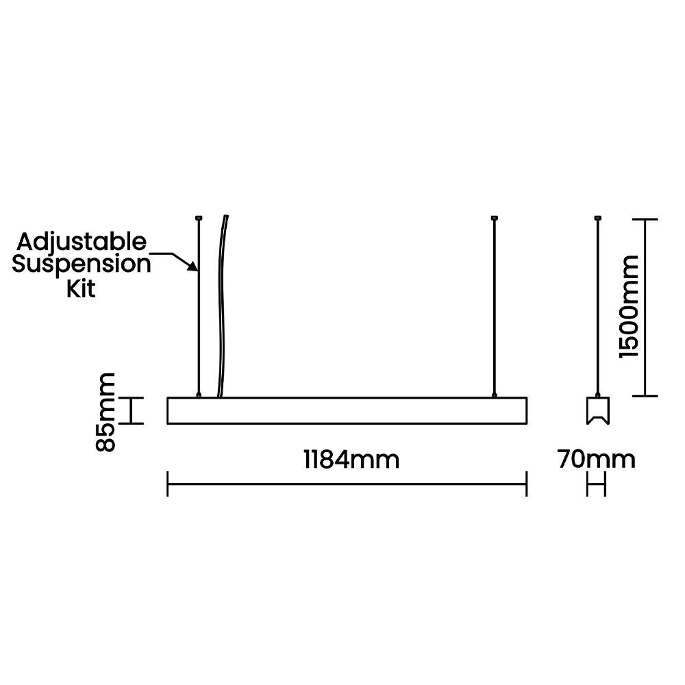 ZuG MPD P 120 - 40W | Abby Lighting