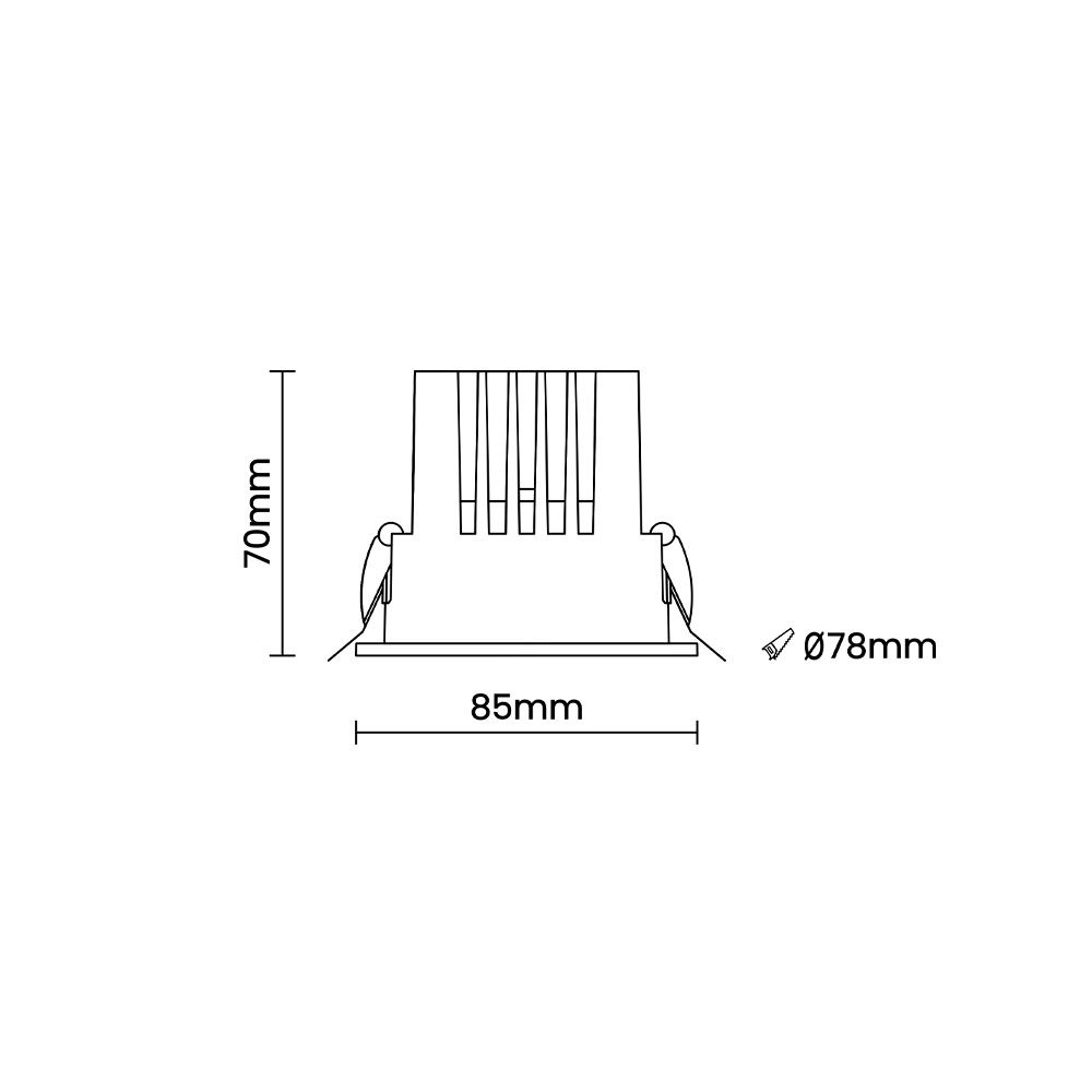 Lensed Wallwasher - 10W | Abby Lighting