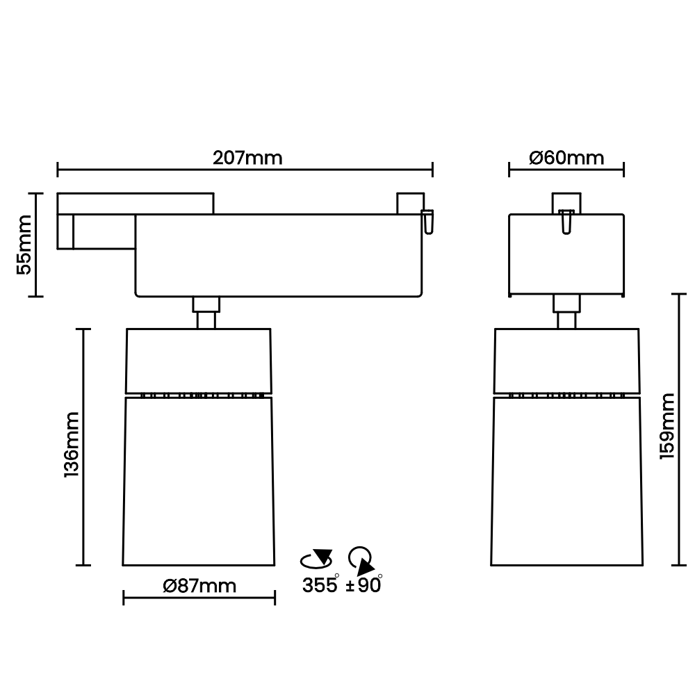 Mojo 65 HGB MD - 28W | Abby Lighting